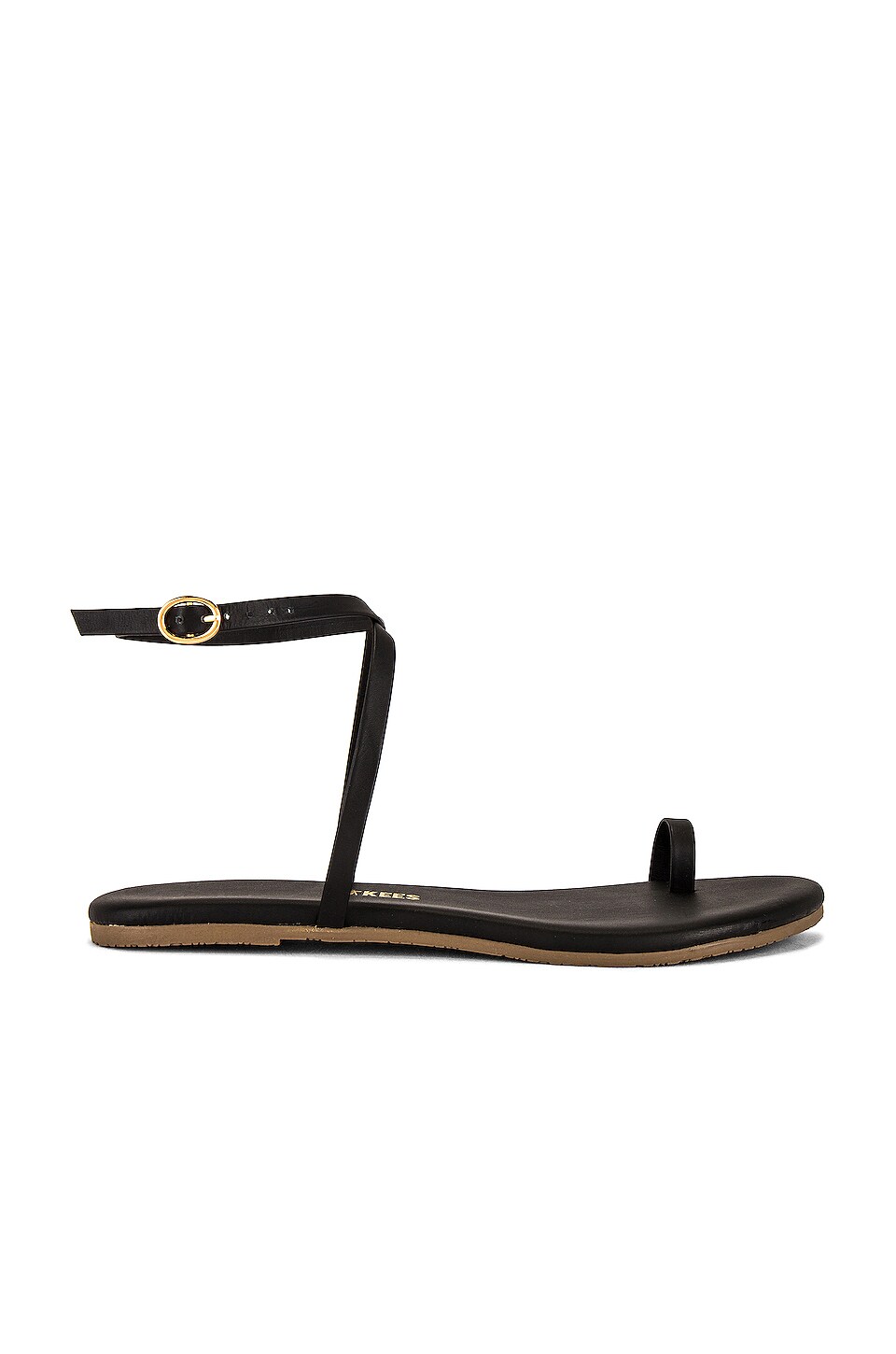 TKEES Phoebe Sandal in Black | REVOLVE