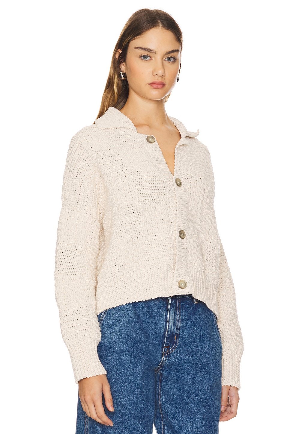 The Knotty Ones Prietema Jacket in Oat Milk | REVOLVE