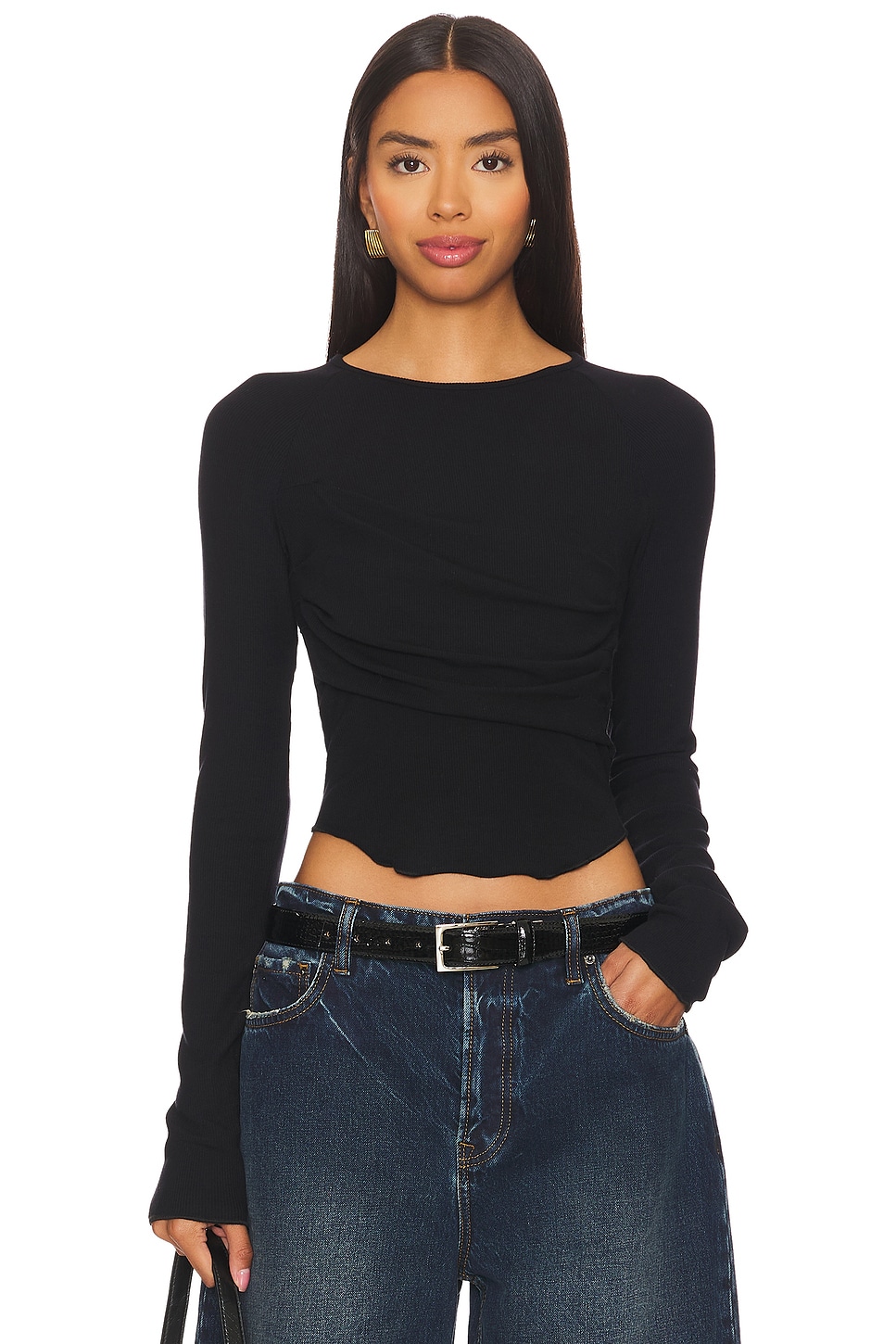 The Line by K Cathal T-shirt in Black | REVOLVE