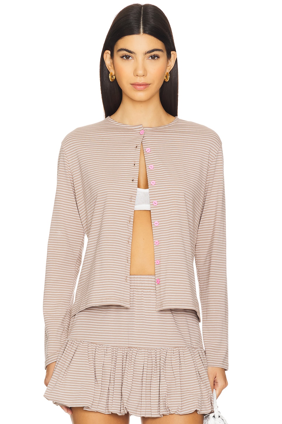 Tyler McGillivary Polly Cardigan in Grey Multi | REVOLVE