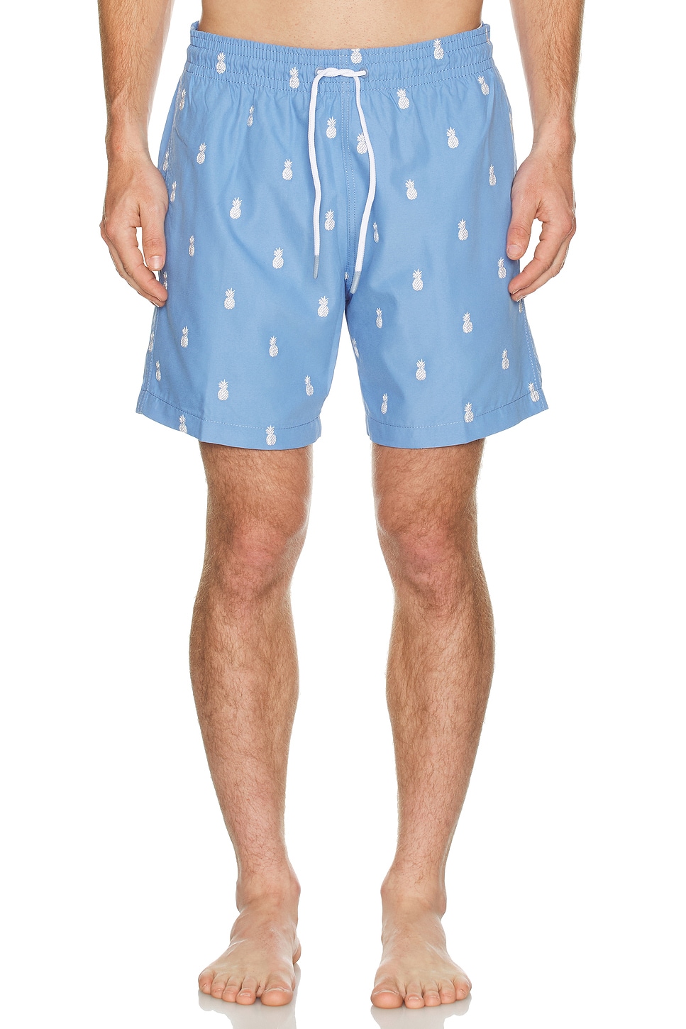 Trunks Surf & Swim Co. Sano 6.5" Swim Short in Denim Blue | REVOLVE