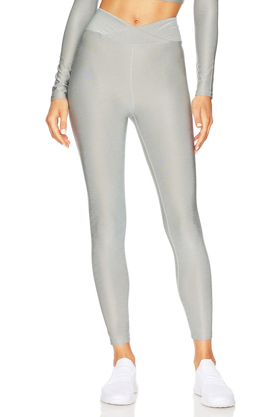 TWENTY Montreal Colorsphere Cross Front Leggings in Porto & Skyway ...