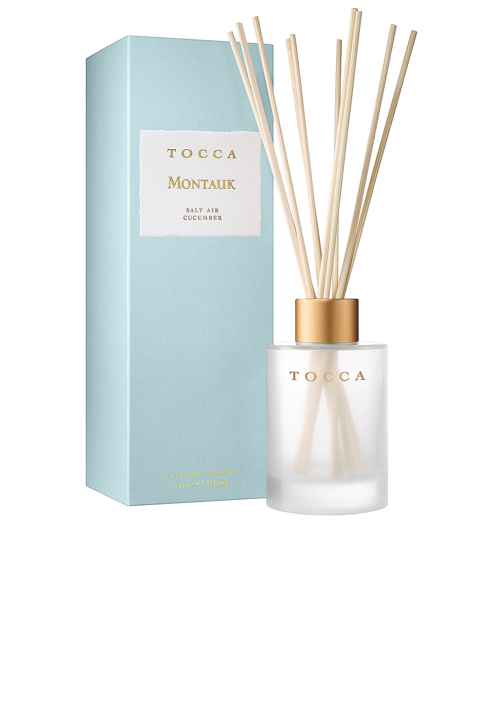Tocca Montauk Fragrance Reed Diffuser in Salt Air & Cucumber | REVOLVE