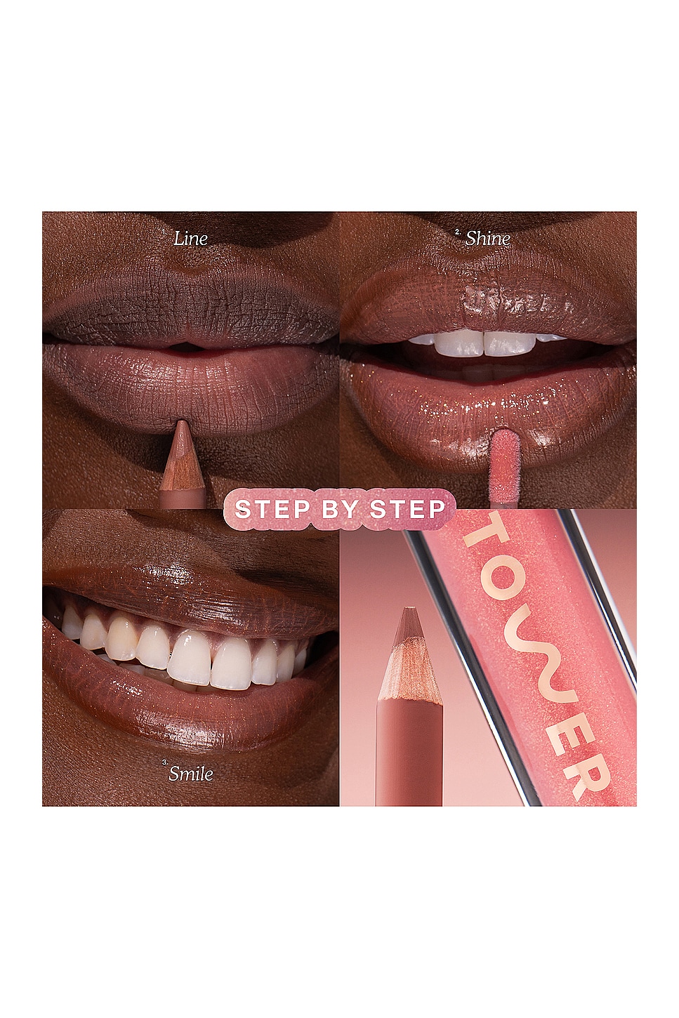 Tower 28 Line & Shine Lip Kit in Iced Pistachio & Work Of Art | REVOLVE