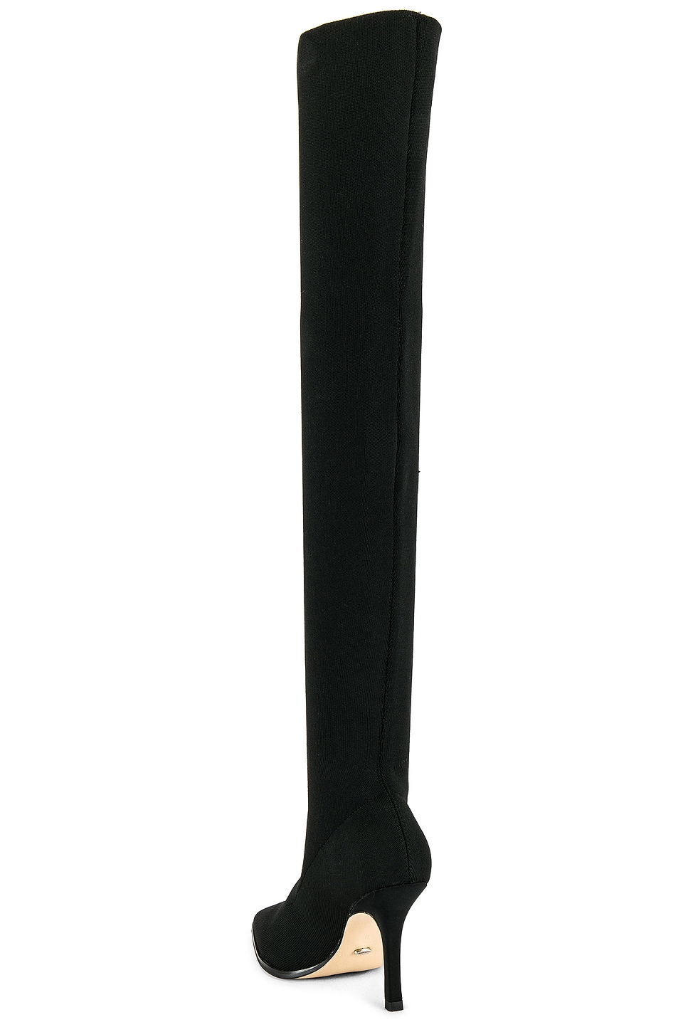Tony Bianco Kori Over the Knee Boot in Black Sock Knit | REVOLVE