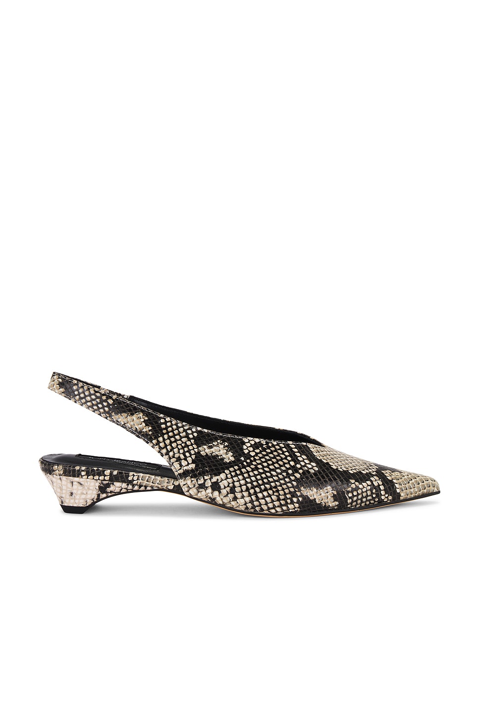 Tony Bianco Esmae Pump in Ecru Snake | REVOLVE