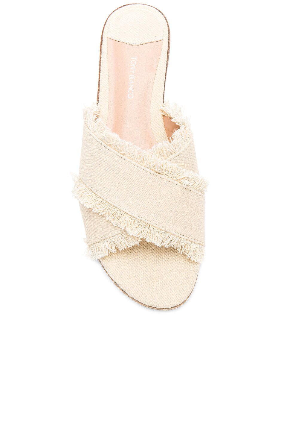 Tony Bianco Jacques Sandal in Cream Amalfi | REVOLVE