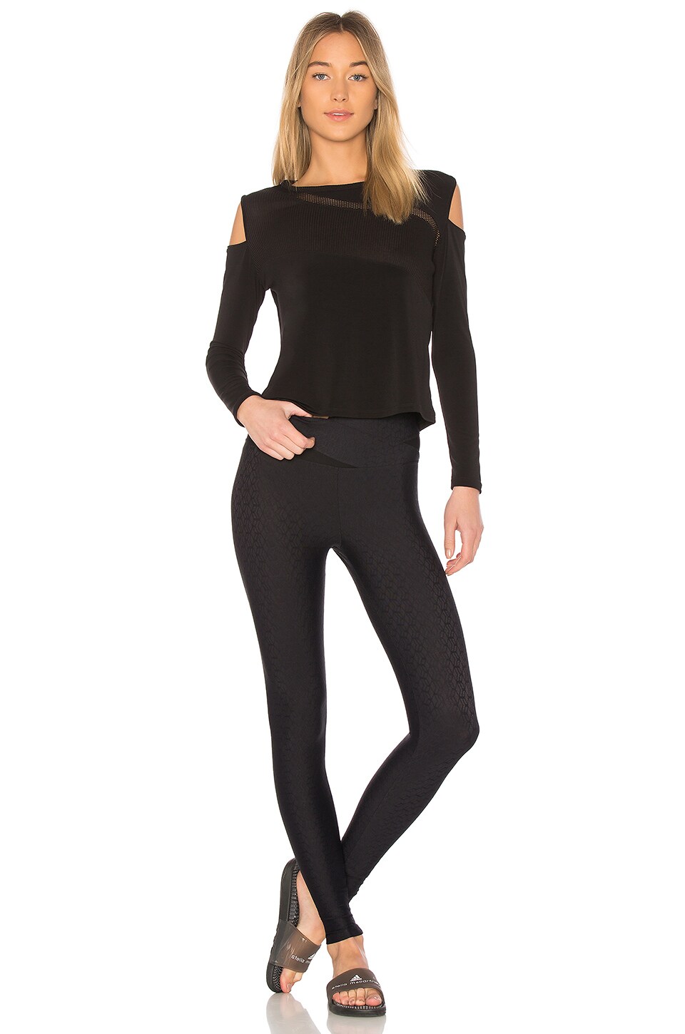 Track & Bliss Dark Labyrinth Top in Black | REVOLVE