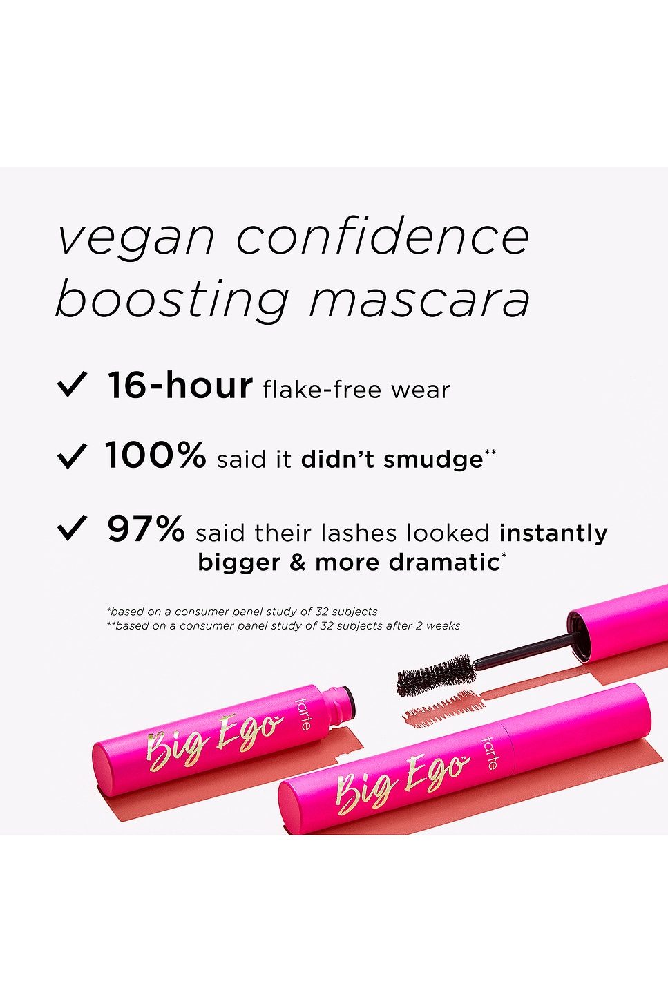 tarte Travel-Size Big Ego Mascara in Black | REVOLVE