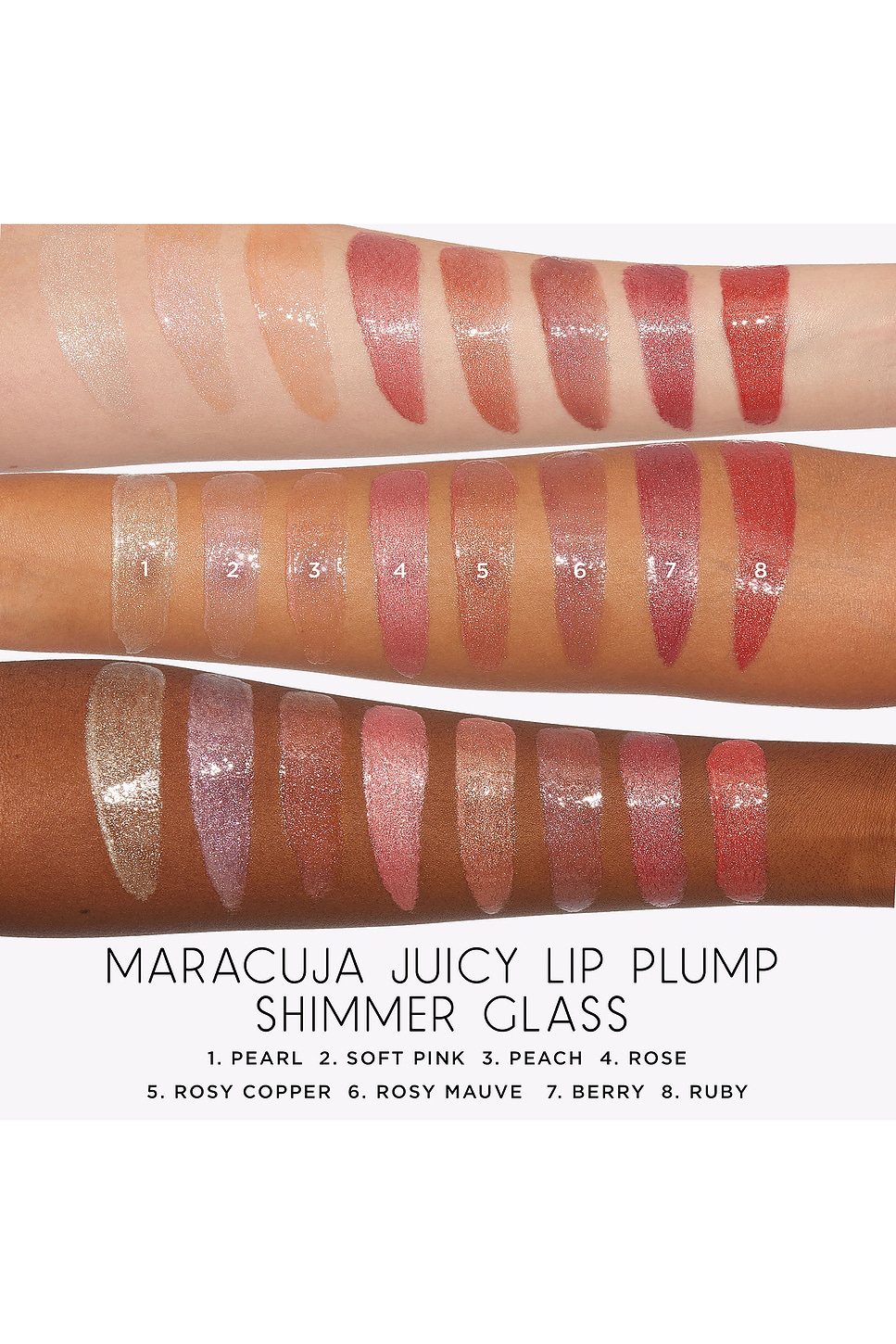 tarte Maracuja Juicy Lip Plump Shimmer Glass in Pearl Shimmer Glass ...