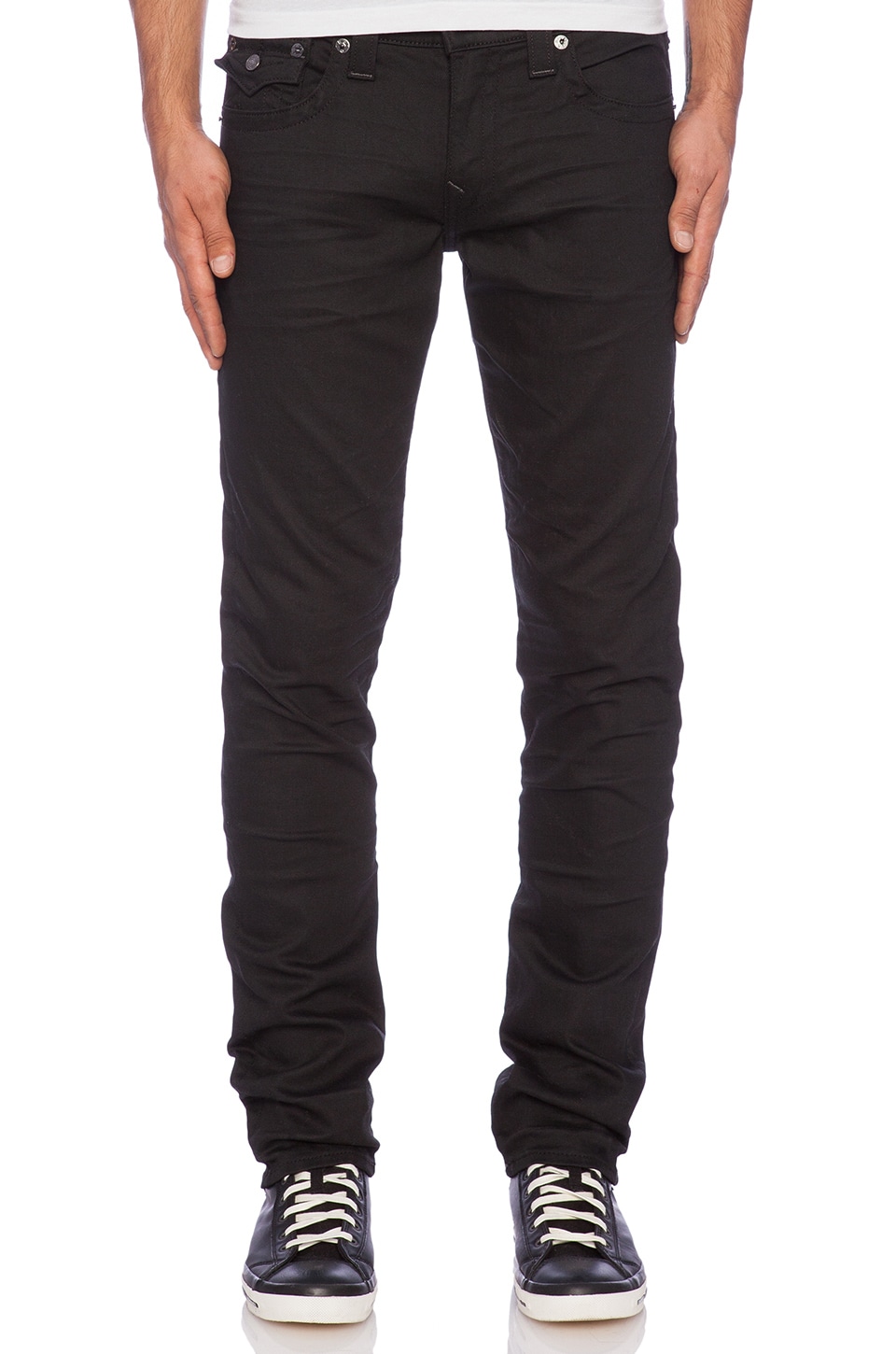 True Religion Geno with Flap in Iron Ore | REVOLVE
