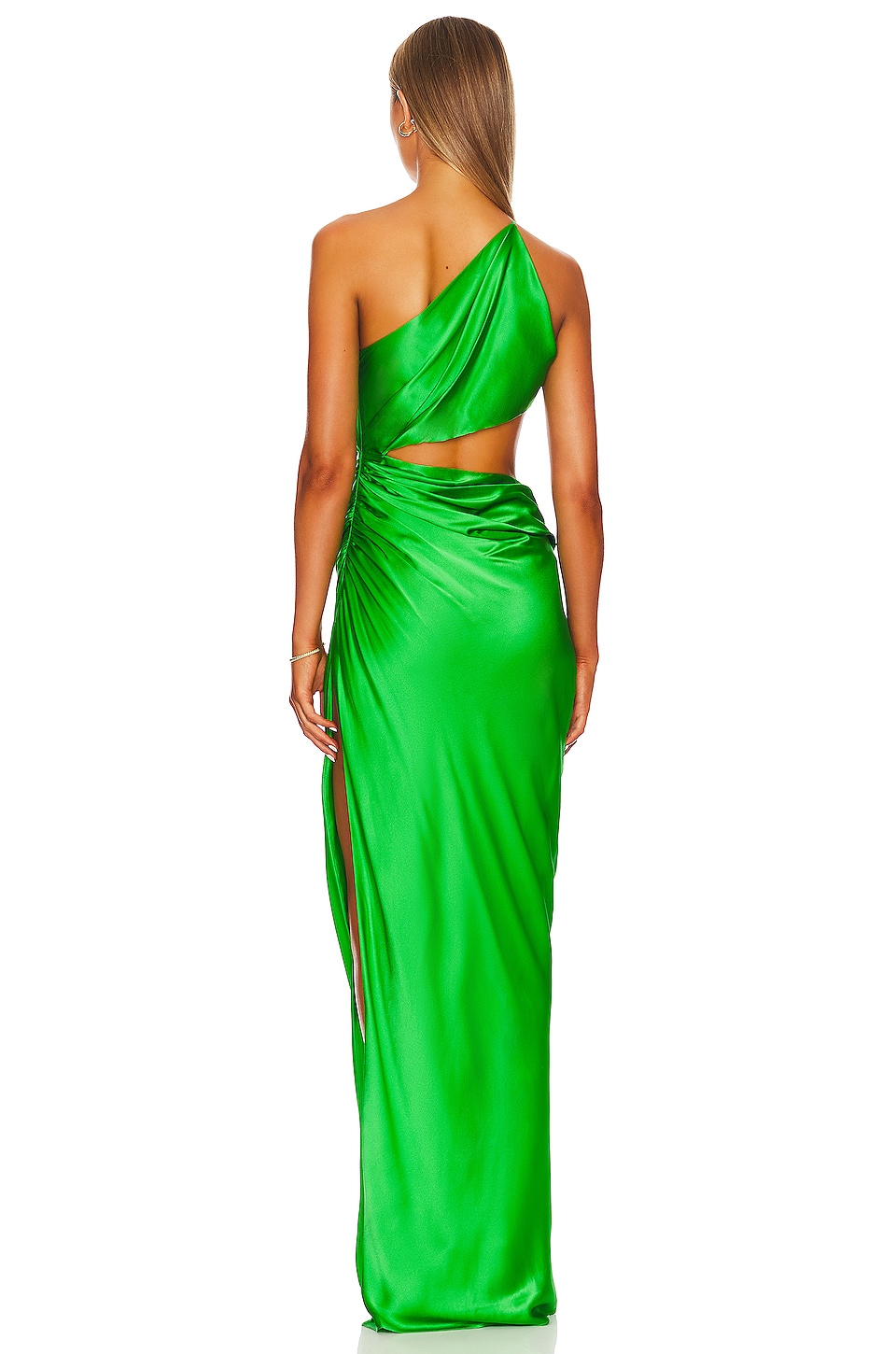 The Sei x REVOLVE One Shoulder Cut Out Gown in Palm | REVOLVE