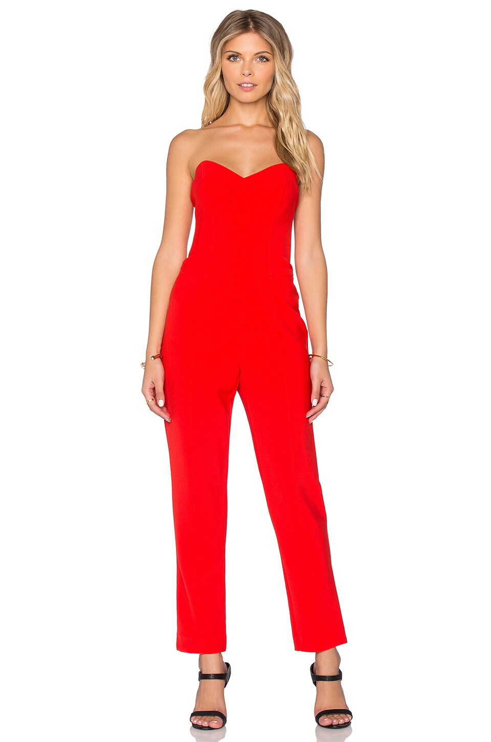 Trina Turk Vendetta Jumpsuit in Ruby | REVOLVE