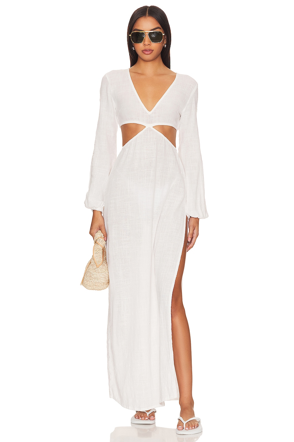 Tularosa Adilah Maxi Dress in Ivory | REVOLVE