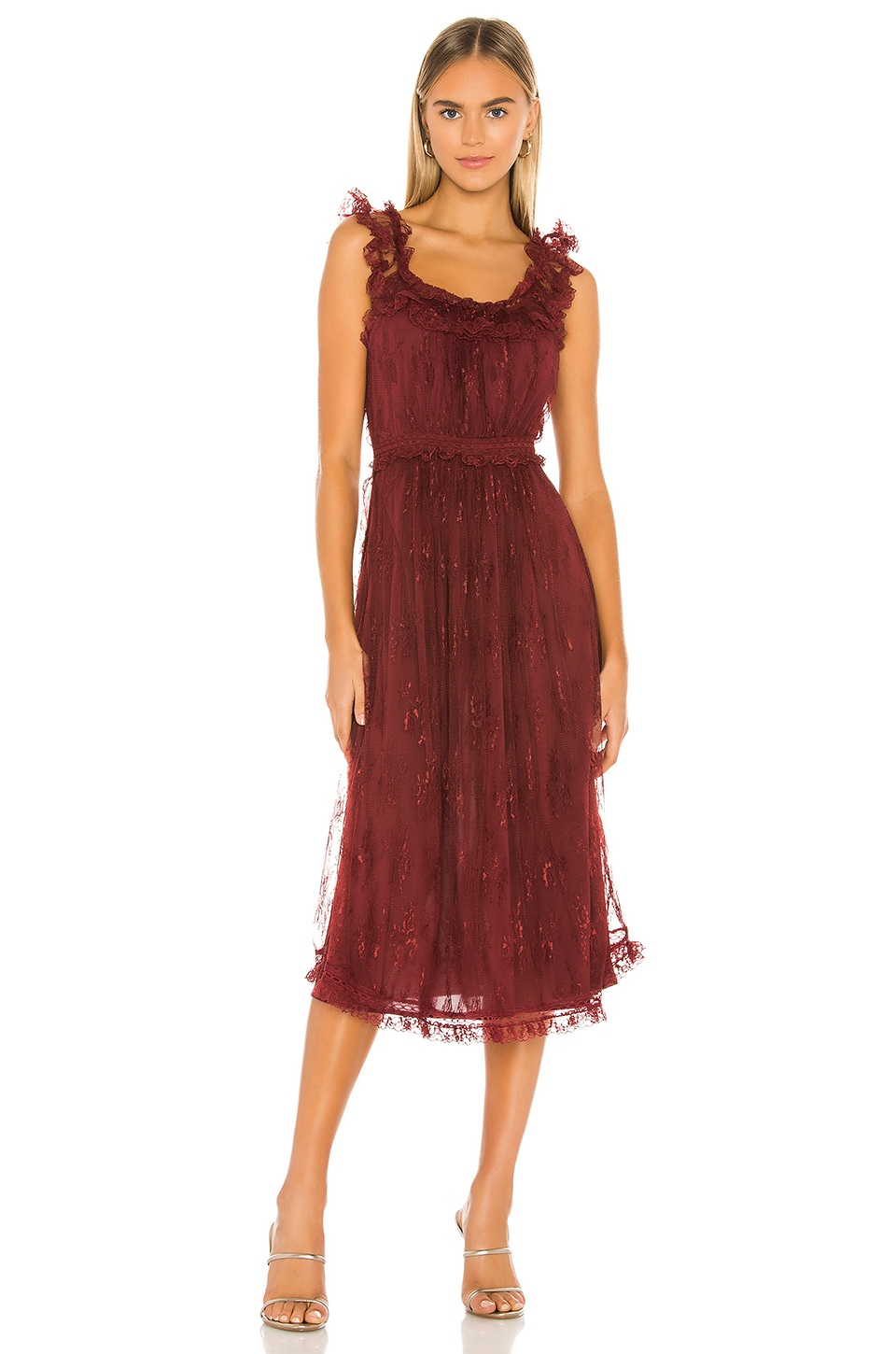 Tularosa Coraline Dress in Cabernet | REVOLVE