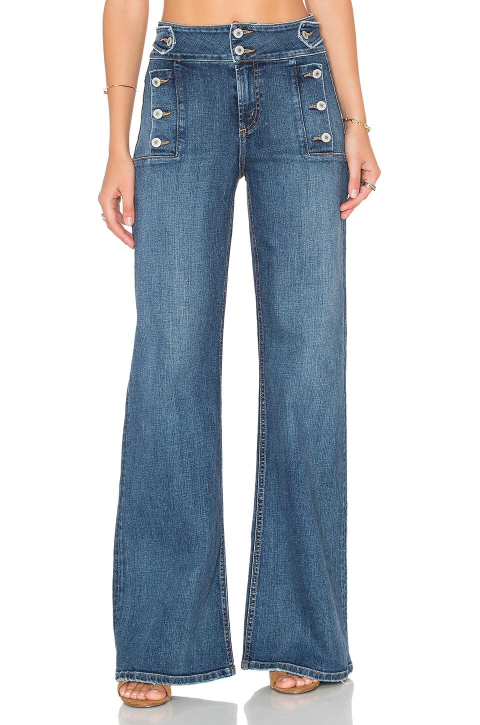 Tularosa Camilla Flare Jean in San Juan | REVOLVE