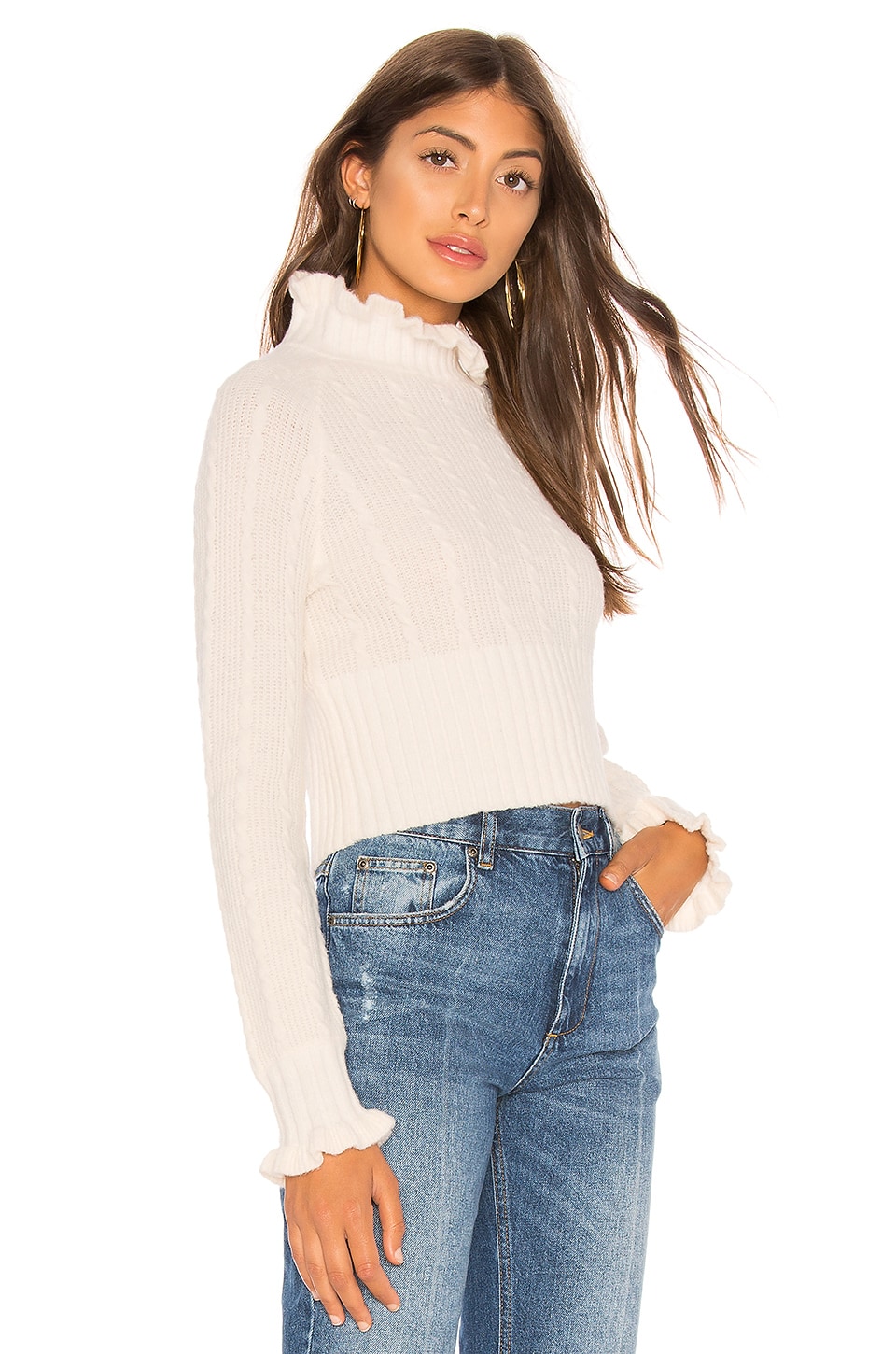 Tularosa Lottie Sweater in Ivory | REVOLVE