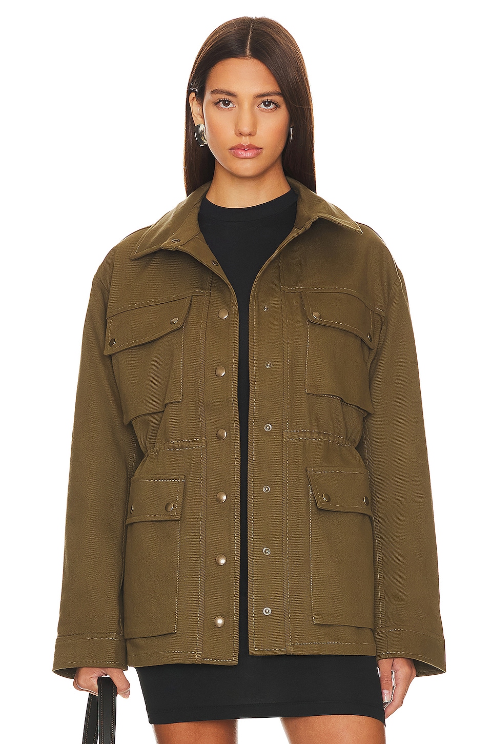 Tularosa Hadley Jacket in Moss Green | REVOLVE