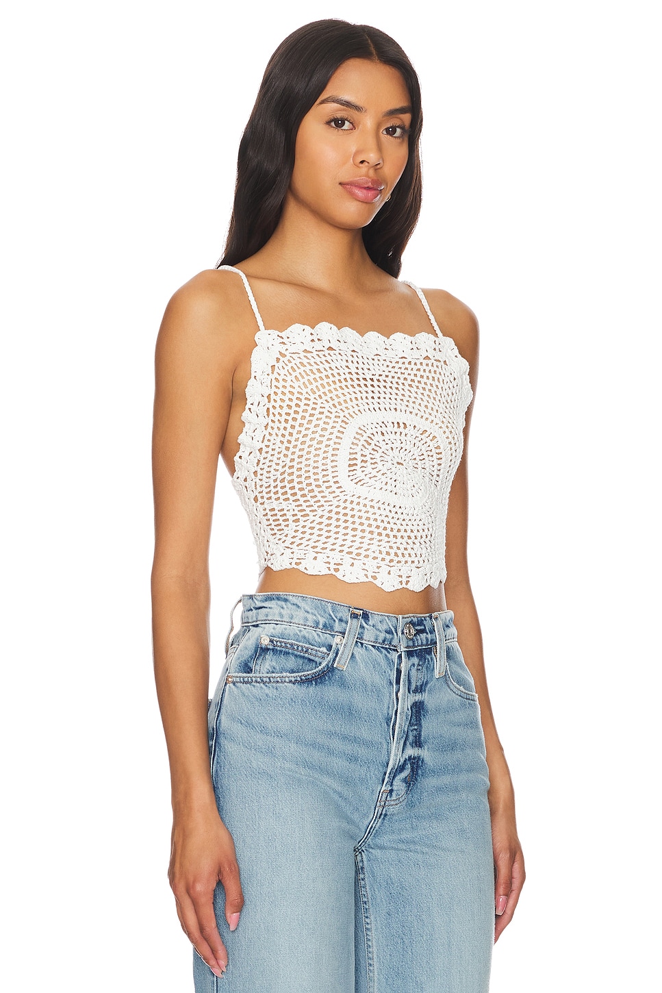 Tularosa Camdyn Top in White | REVOLVE