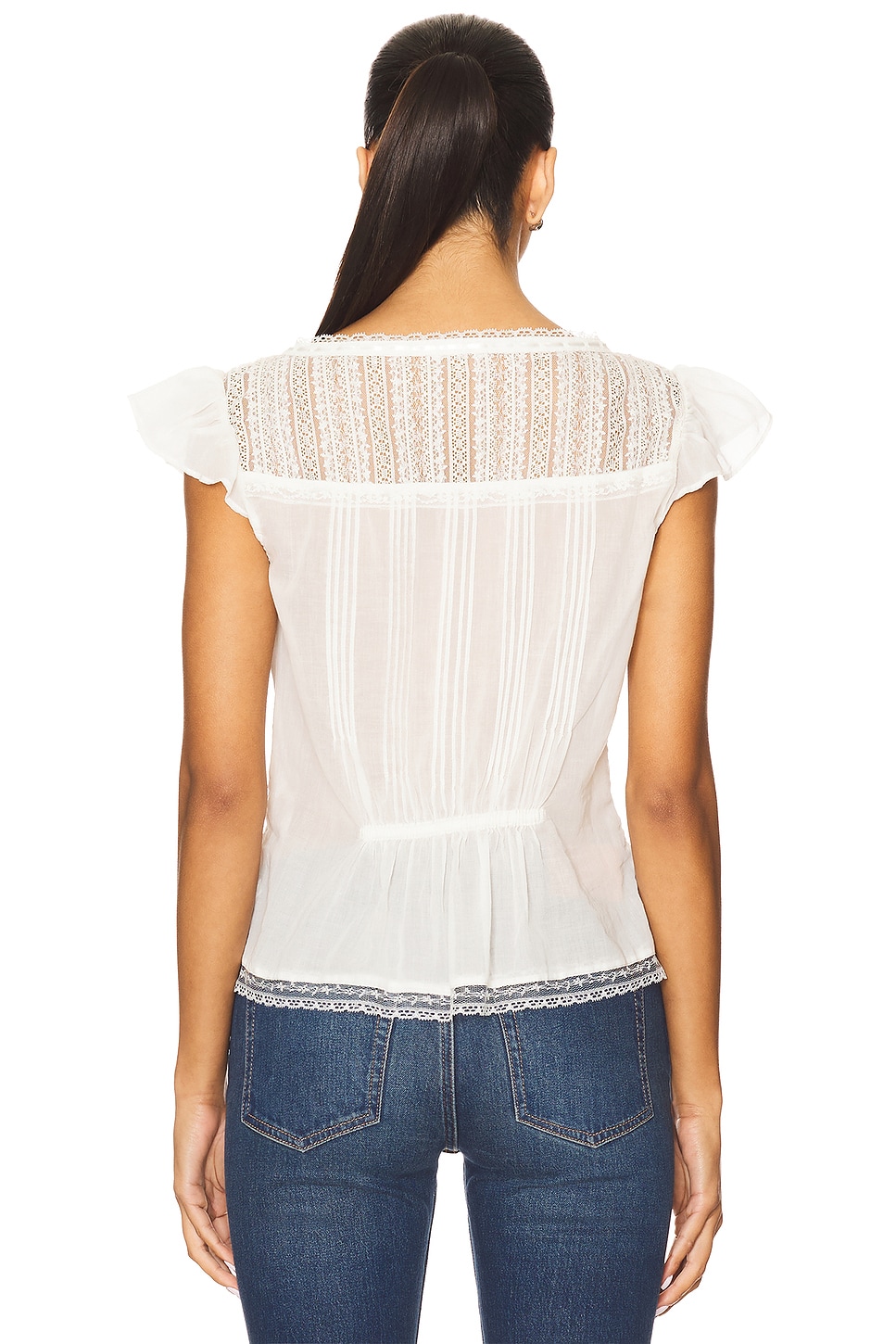 Tularosa Brixley Top in White | REVOLVE