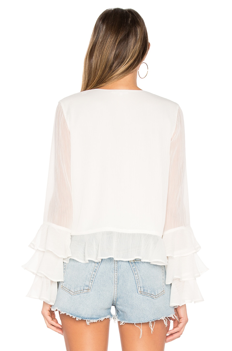 Tularosa x REVOLVE Winnie Blouse in Creme | REVOLVE