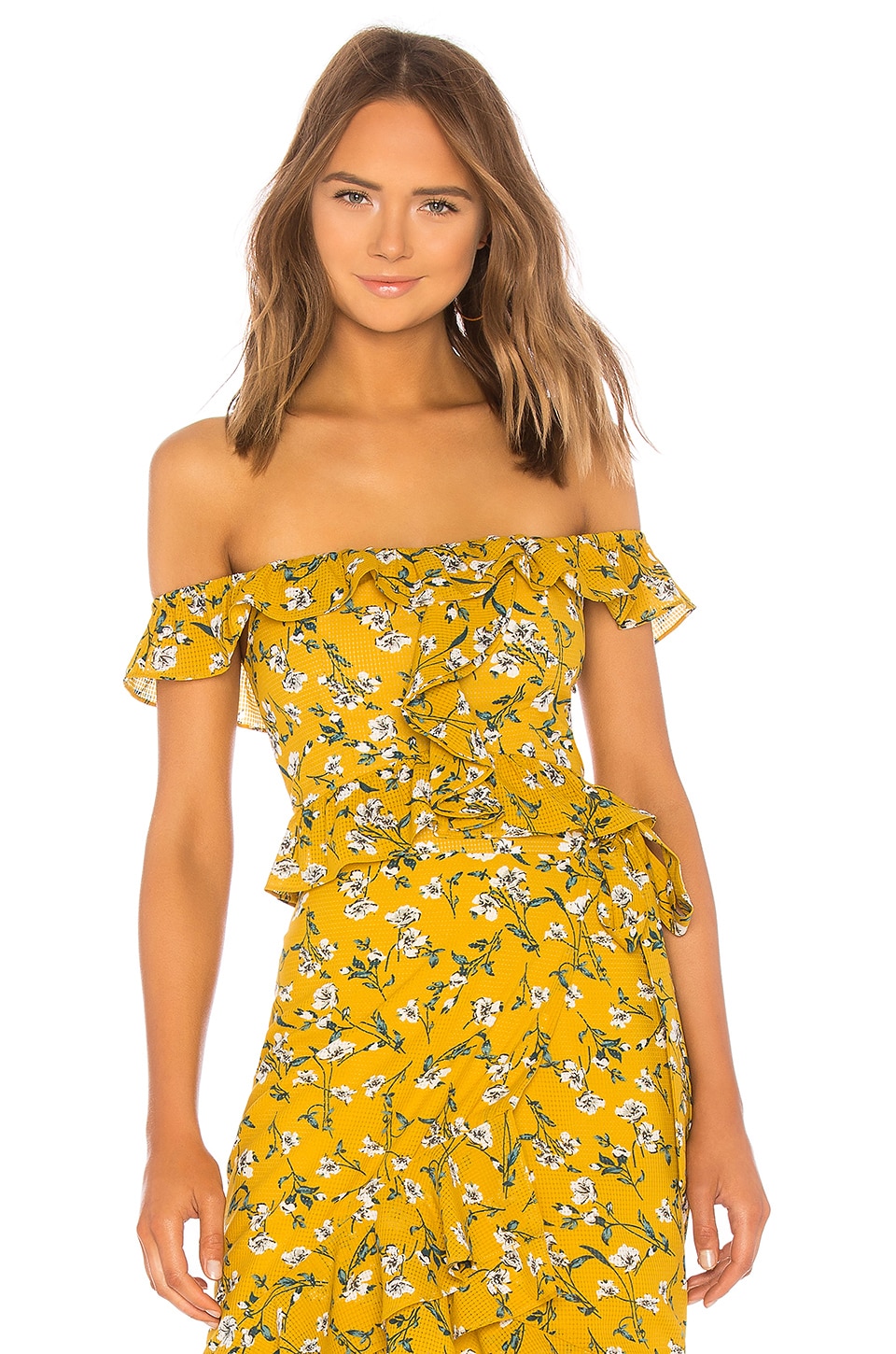 Tularosa Lily Top in Yellow Dolly Floral | REVOLVE