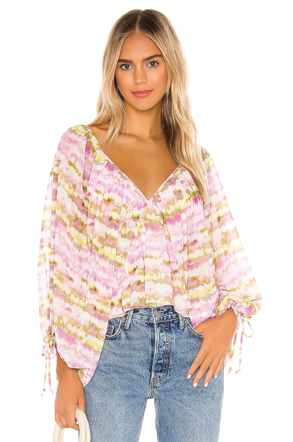 Tularosa Nola Top in Orchid Multi Tie Dye | REVOLVE