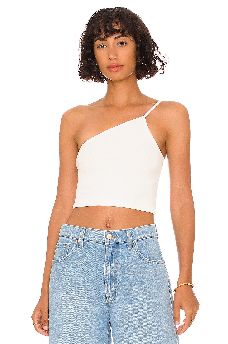 Tularosa Green Morgan Tank Top in White | REVOLVE