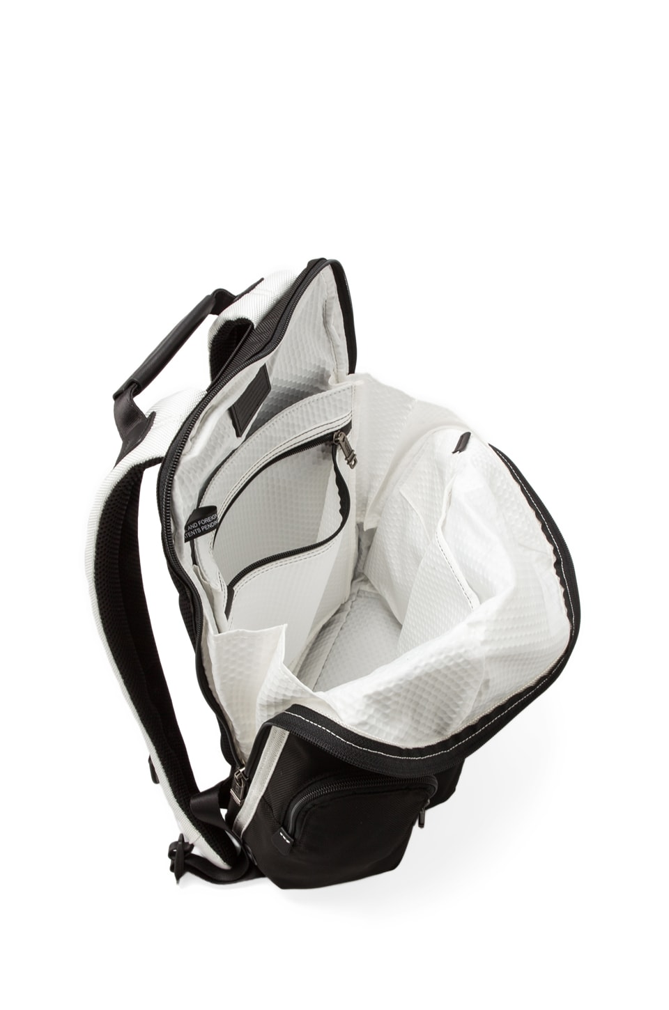 Tumi Alpha Bravo Knox Backpack in White/Black in White & Black | REVOLVE