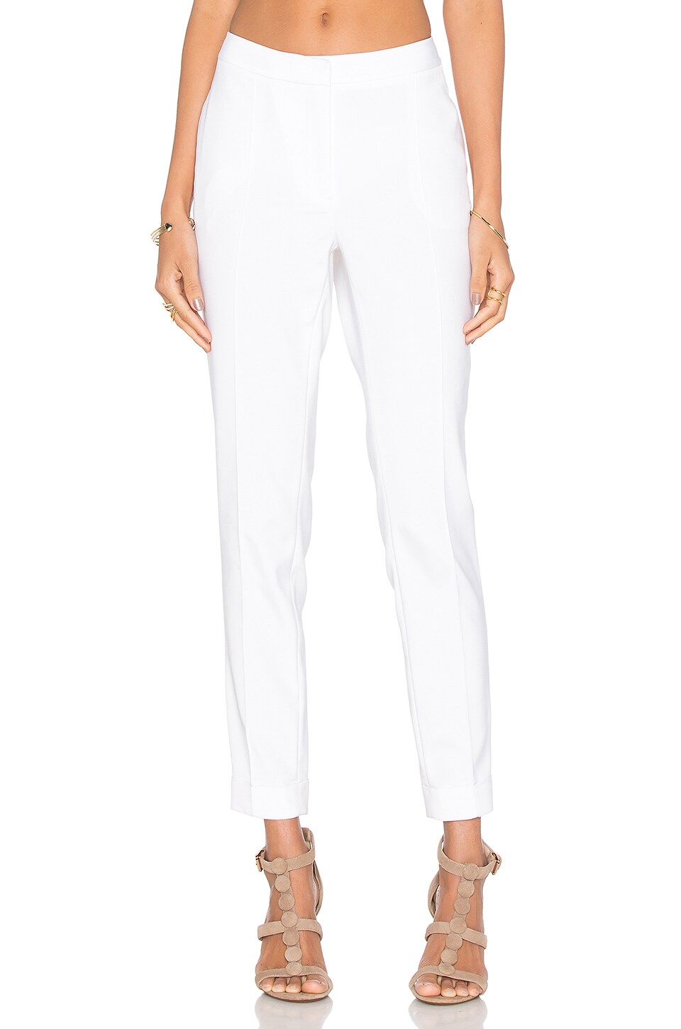 TY-LR The Elonis Trouser in White | REVOLVE