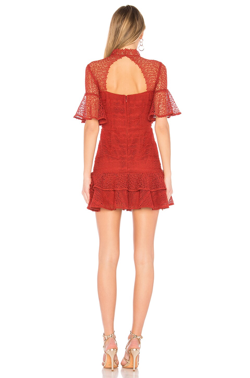 AMUR Mila Mini Dress in Spice | REVOLVE