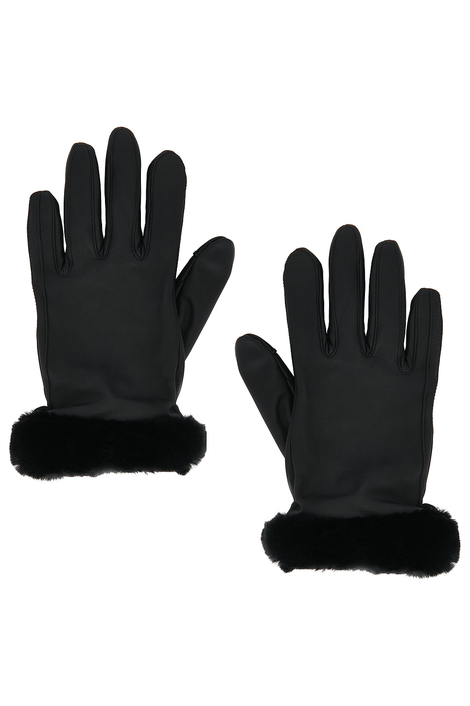 UGG Shorty Tech Tip Glove en Black | REVOLVE
