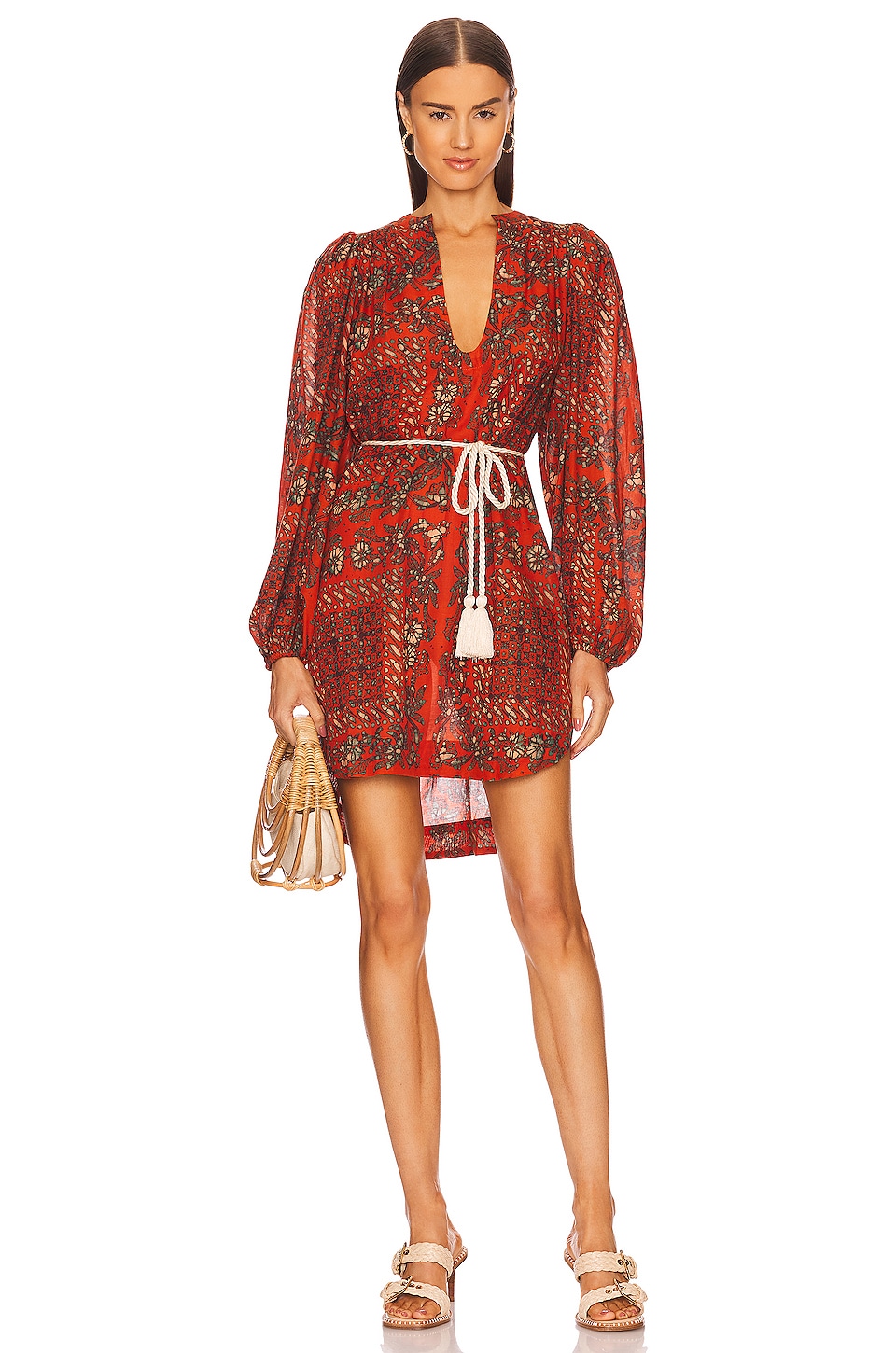 Ulla Johnson Nerissa Coverup Dress in Clementine | REVOLVE