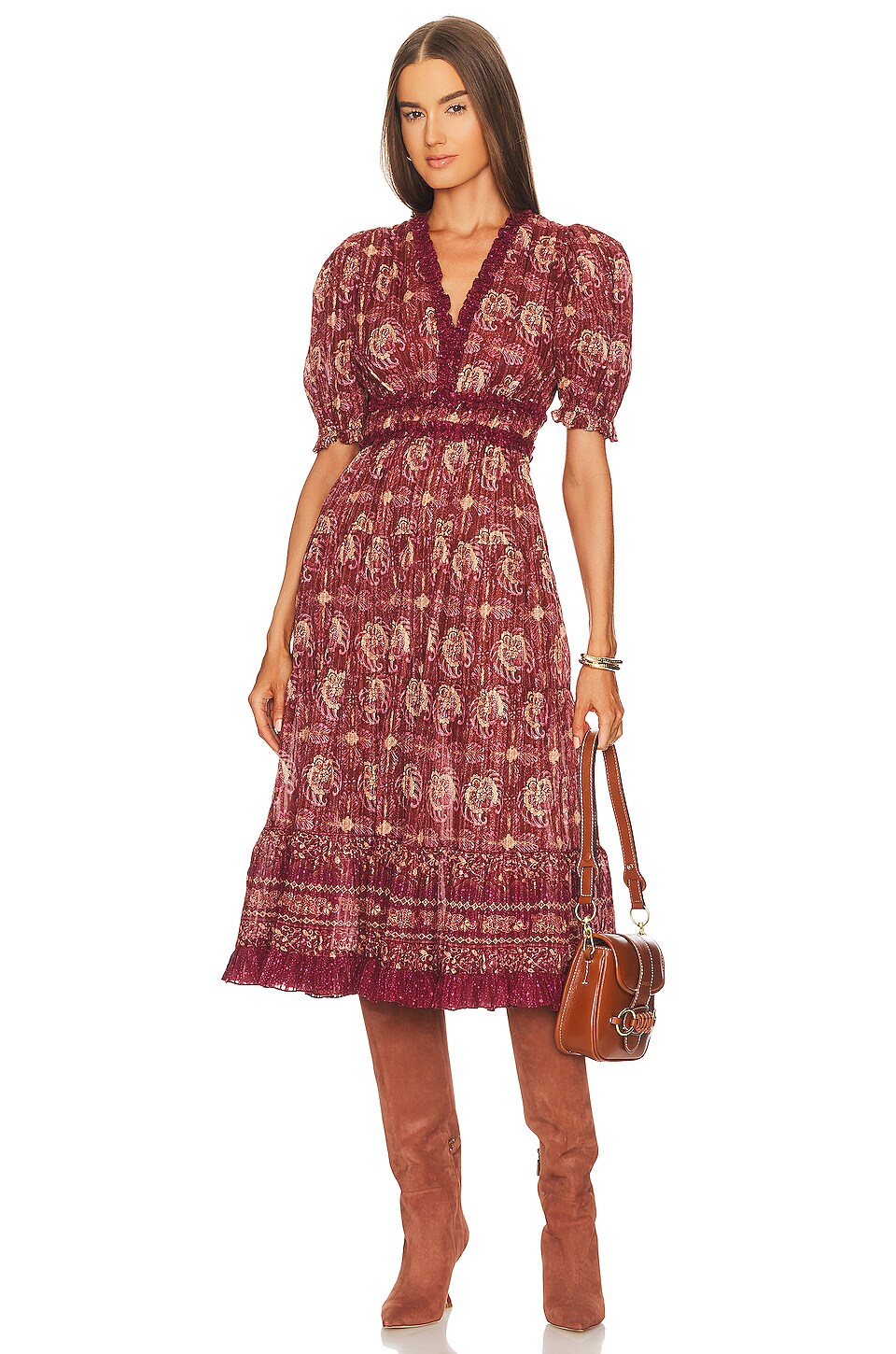 Ulla Johnson Elli Dress in Amaranthus | REVOLVE