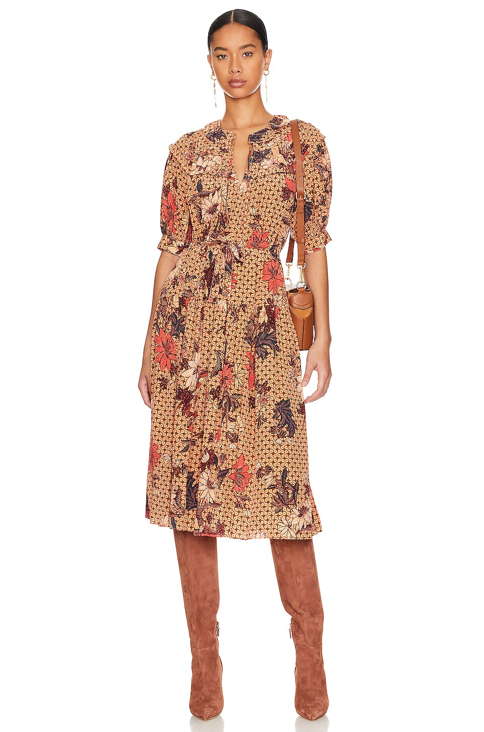 Ulla Johnson Adette Dress in Garden Rose | REVOLVE