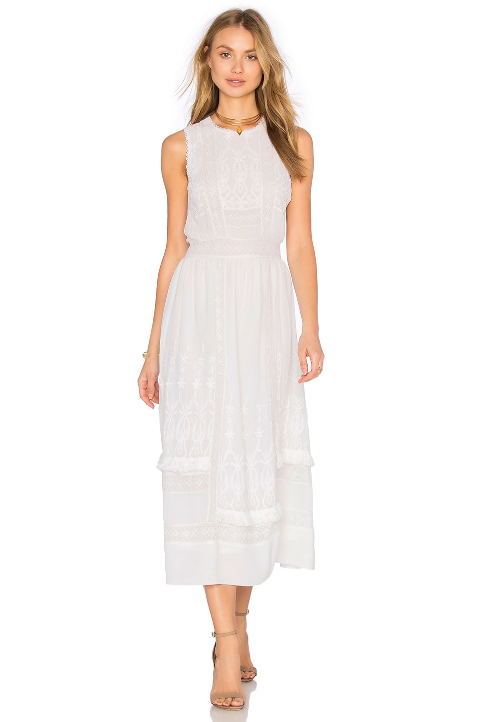 Ulla Johnson Alice Dress in Pearl | REVOLVE