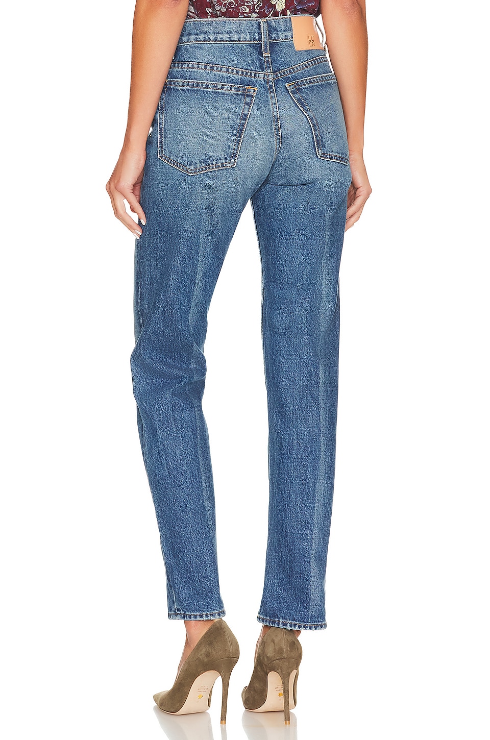 Ulla Johnson Daphne Jean in Danube Medium Indigo | REVOLVE