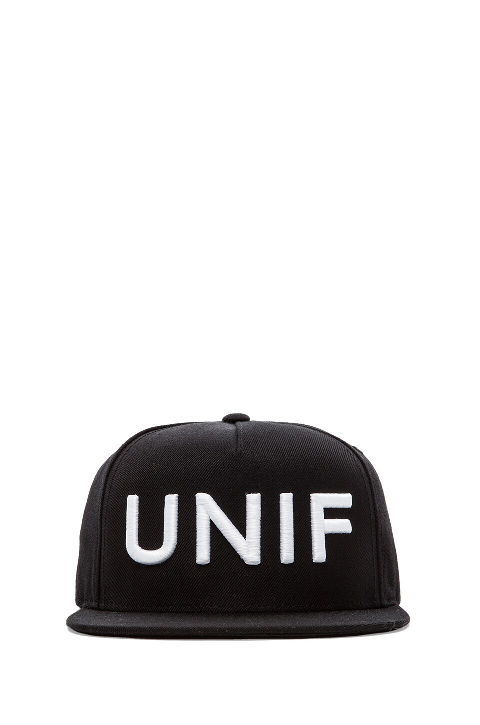 UNIF Logo Hat in Black | REVOLVE