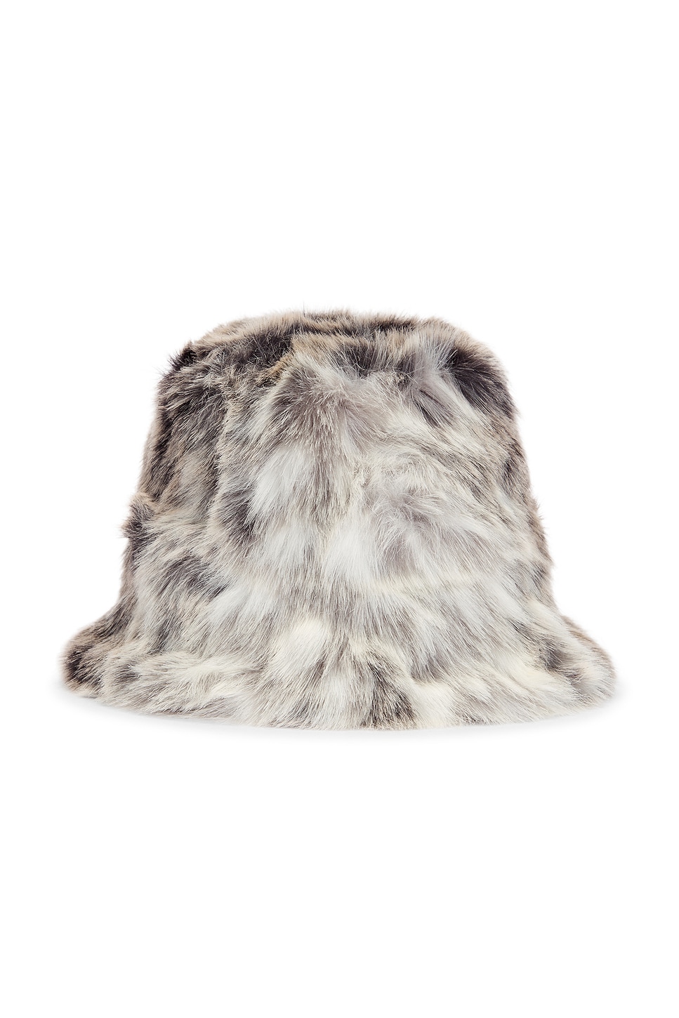 Unreal Fur Yeoman Bucket Hat in Snow Leopard | REVOLVE