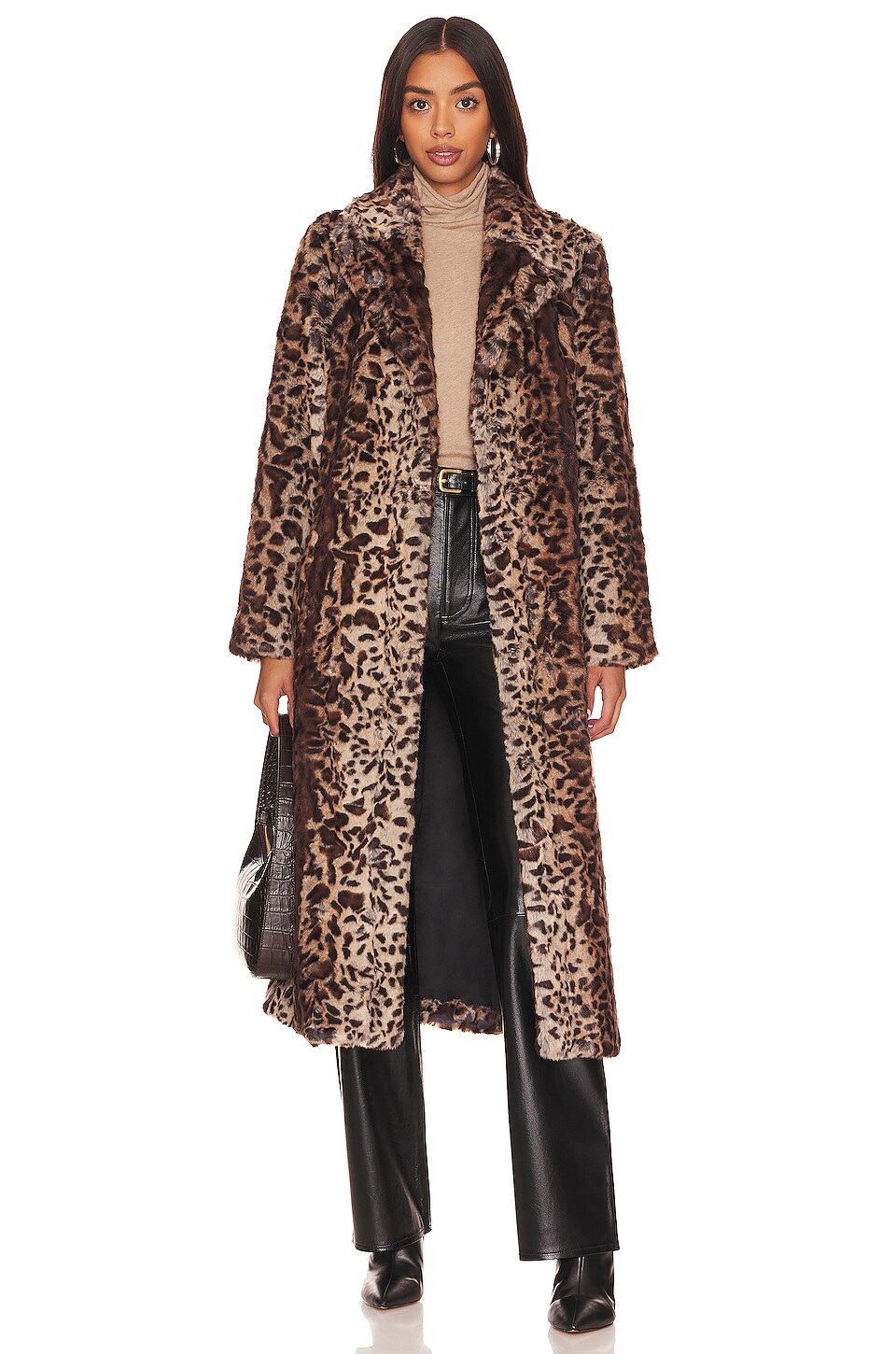Unreal Fur Alpha Faux Fur Coat in Leopardess | REVOLVE