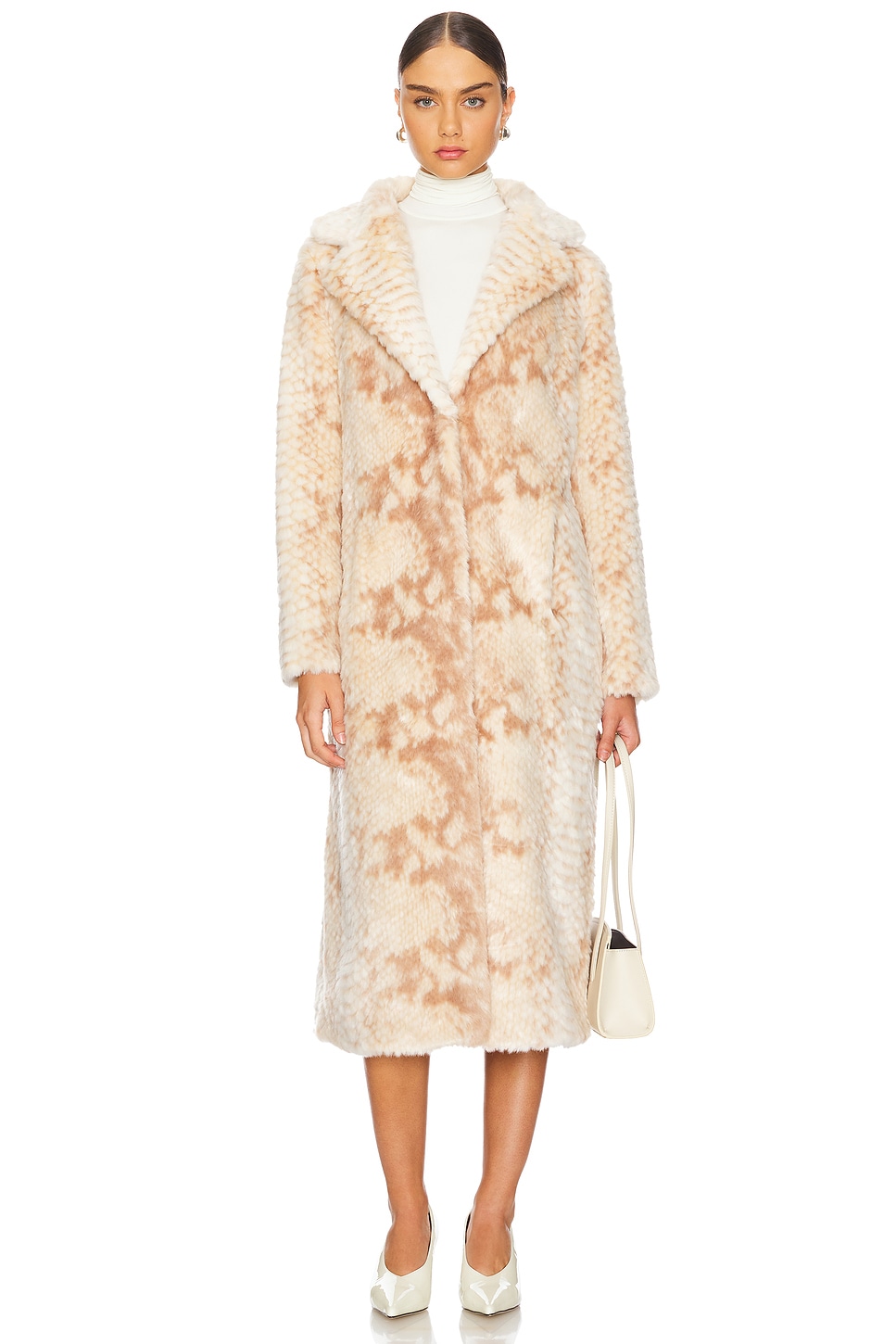 Unreal Fur Montmartre Faux Fur Coat in Blonde | REVOLVE