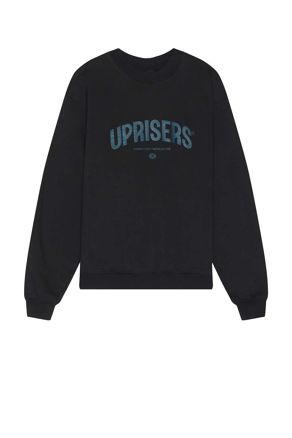 UPRISERS x REVOLVE LA Camo Crewneck in Black | REVOLVE