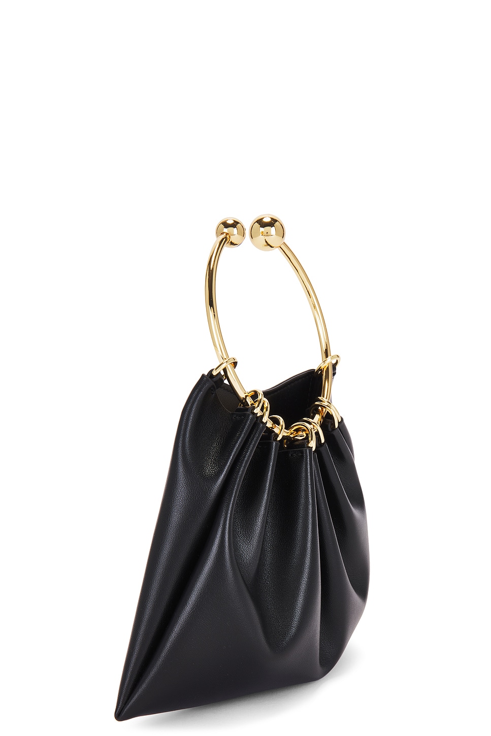 VERAFIED Ring Handle Bag in Black | REVOLVE