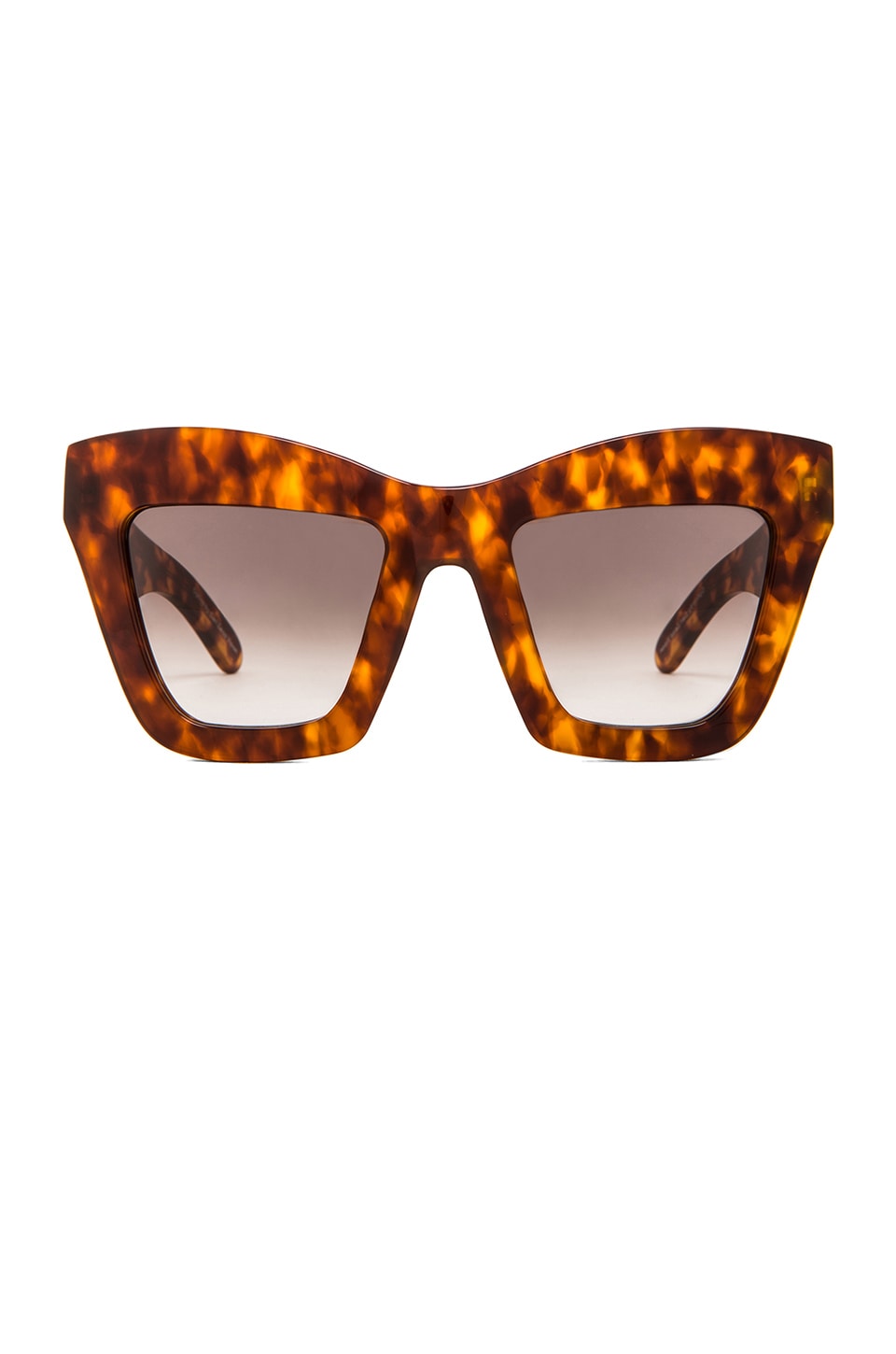 VALLEY EYEWEAR Tenz in Light Tort & Brown Gradient | REVOLVE