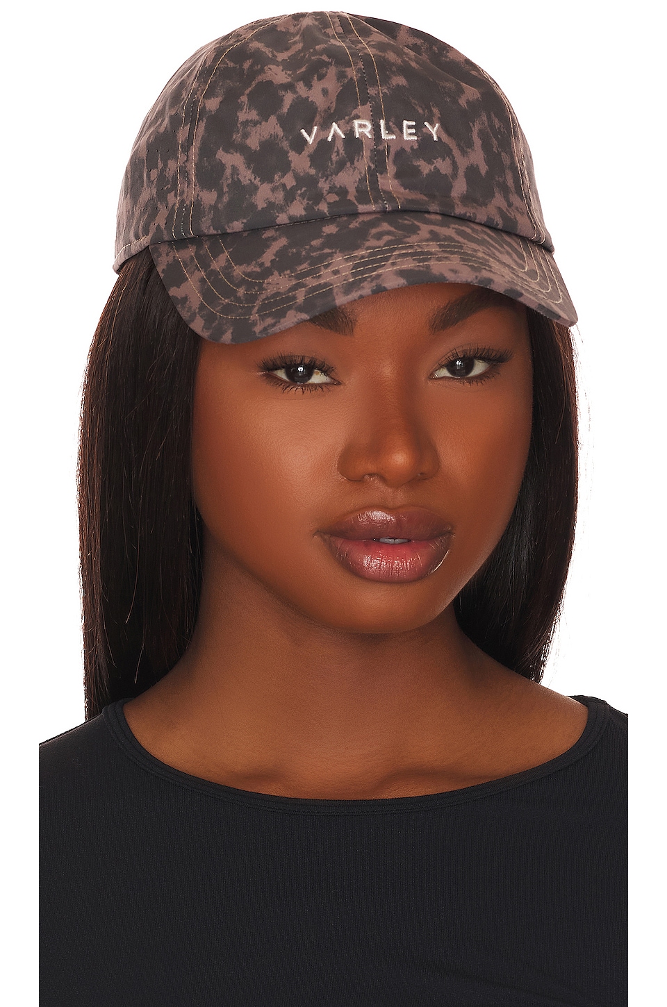 Varley Niles Baseball Hat in Copper Blurred Animal | REVOLVE