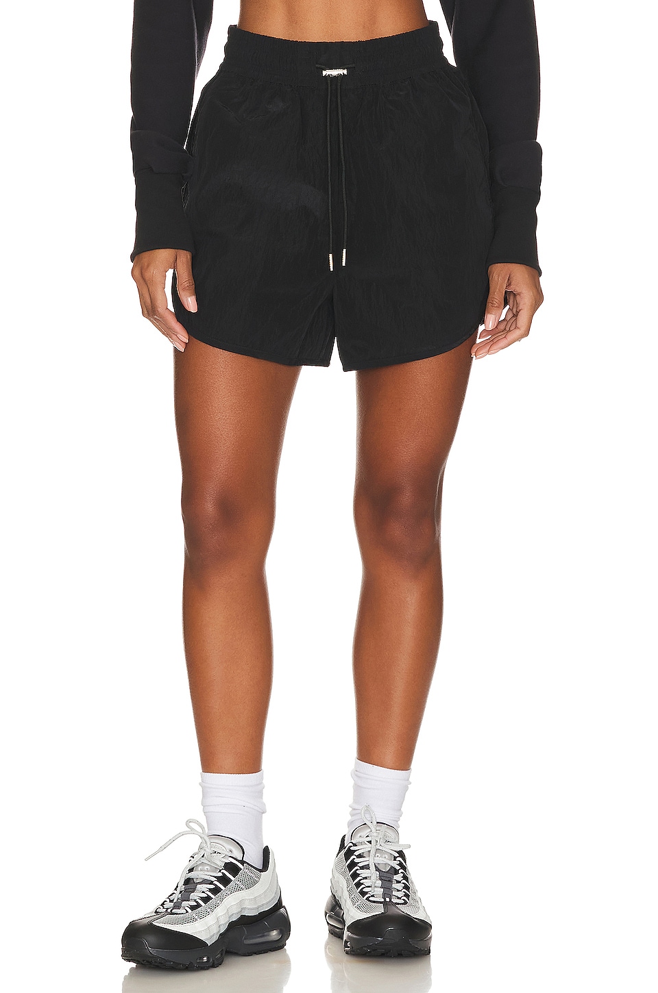 Varley Harmon High Rise Short in Black | REVOLVE