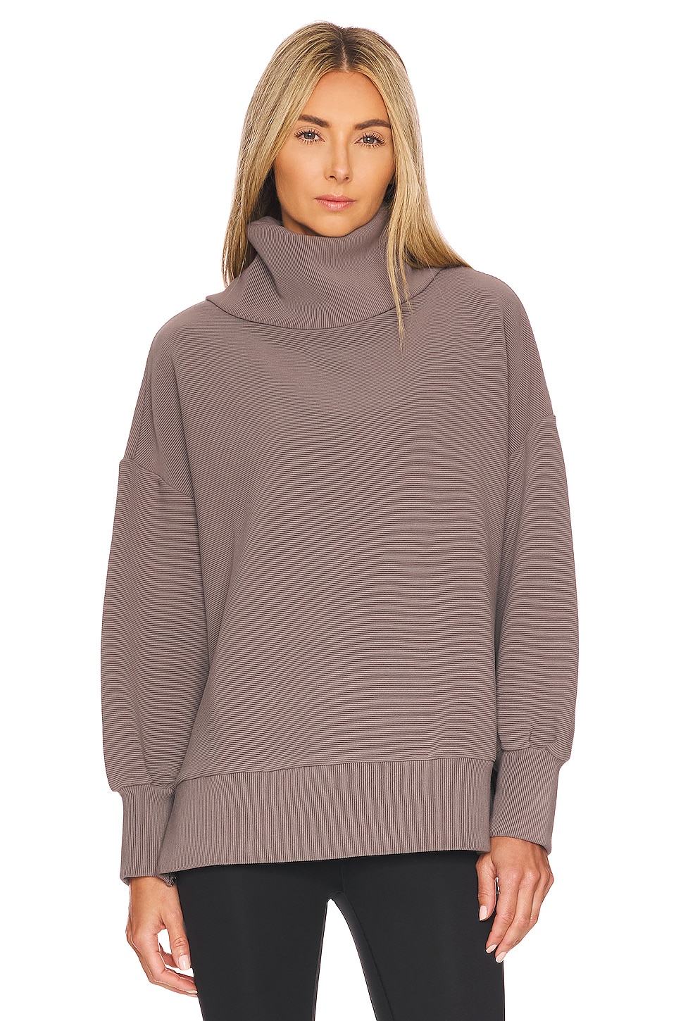 Varley Milton Sweater in Deep Charcoal | REVOLVE