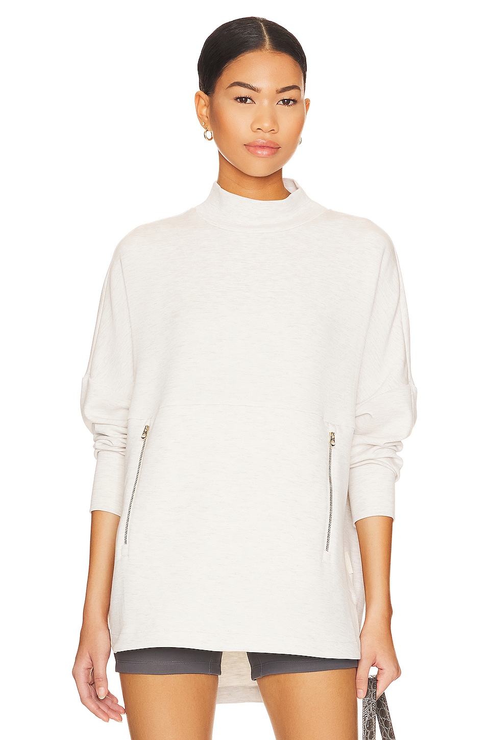 Varley Bay Sweater in Ivory Marl | REVOLVE