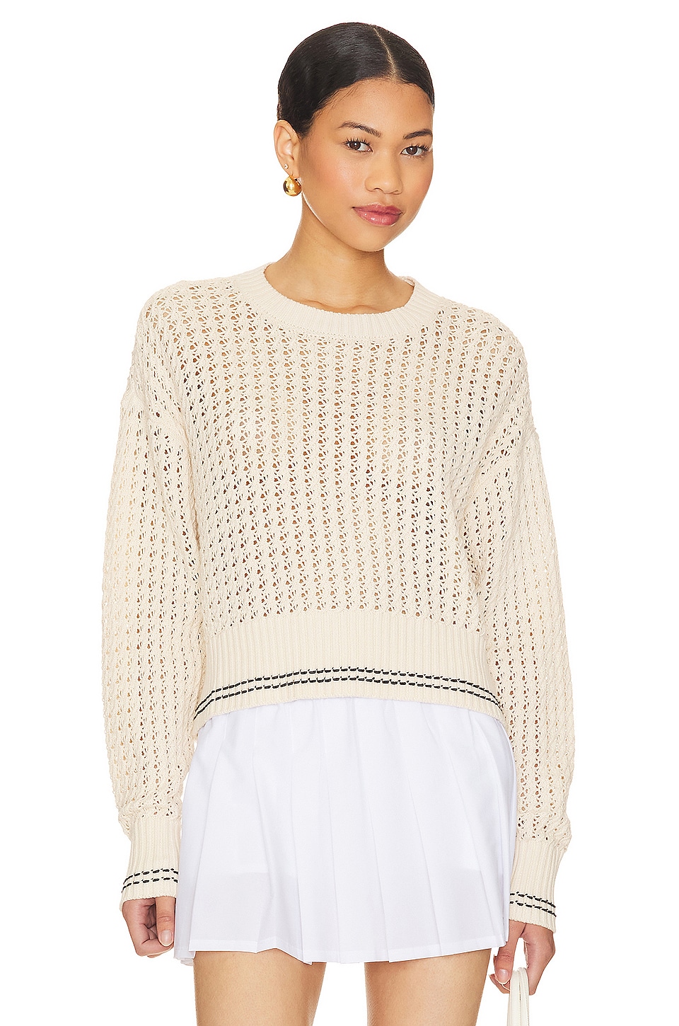 Varley Azores Sweater in Birch | REVOLVE