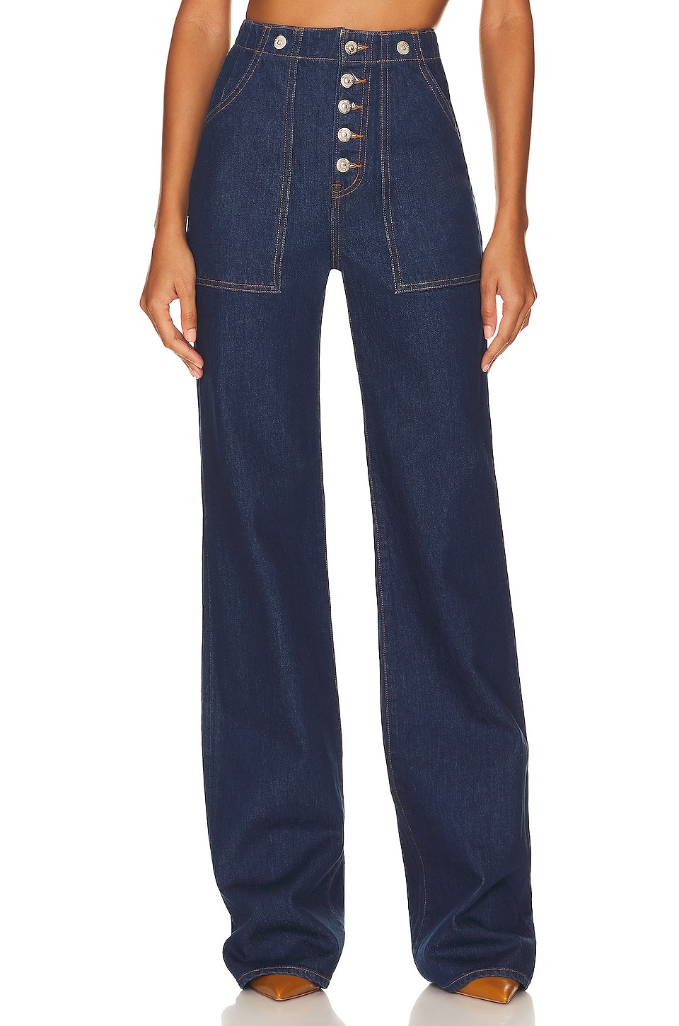 Veronica Beard Wide Leg Jeans
